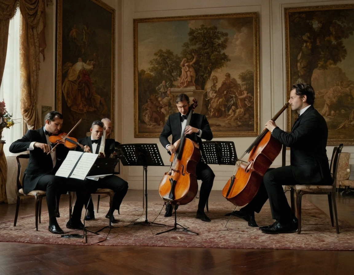 Qué es un cuarteto de cuerdas y su relevancia en la música - enciclopediamusical.com